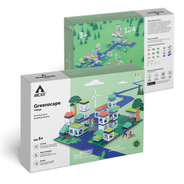 Arckit Greenscape Village Model House Building Kit (Ages 5+) – The Brainary